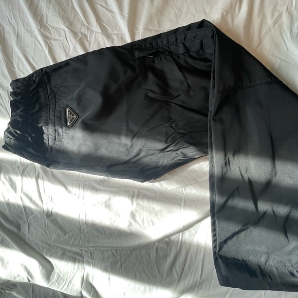 Prada | Pants | Prada Black Mens Joggers | Poshmark